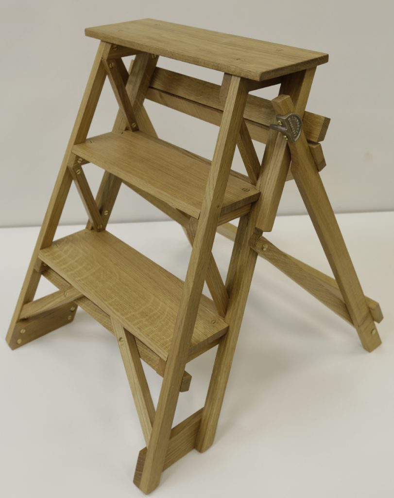 Wooden Stepladder – Sylvanus Woodcraft