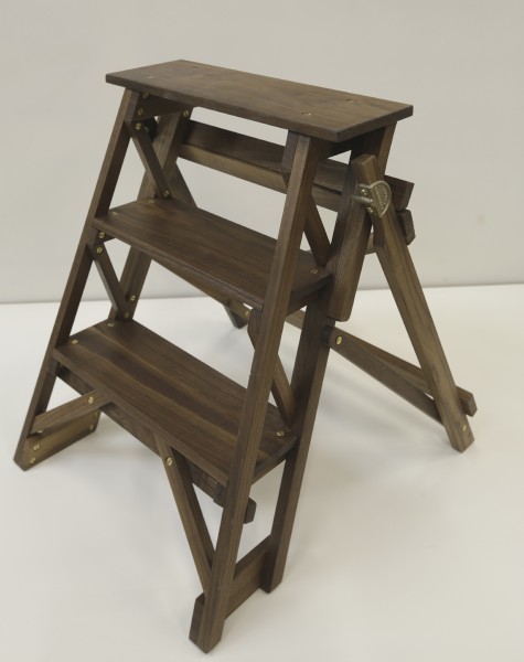 Wooden Stepladder – Sylvanus Woodcraft