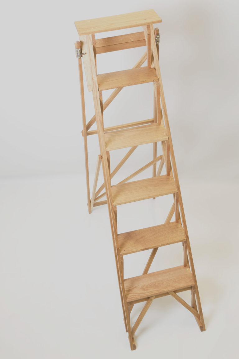 Wooden Stepladder – Sylvanus Woodcraft